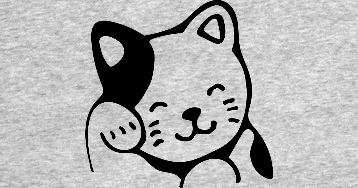 The Cute Cat T Shirt The Cute Cat Baseball T Shirt Teepublic