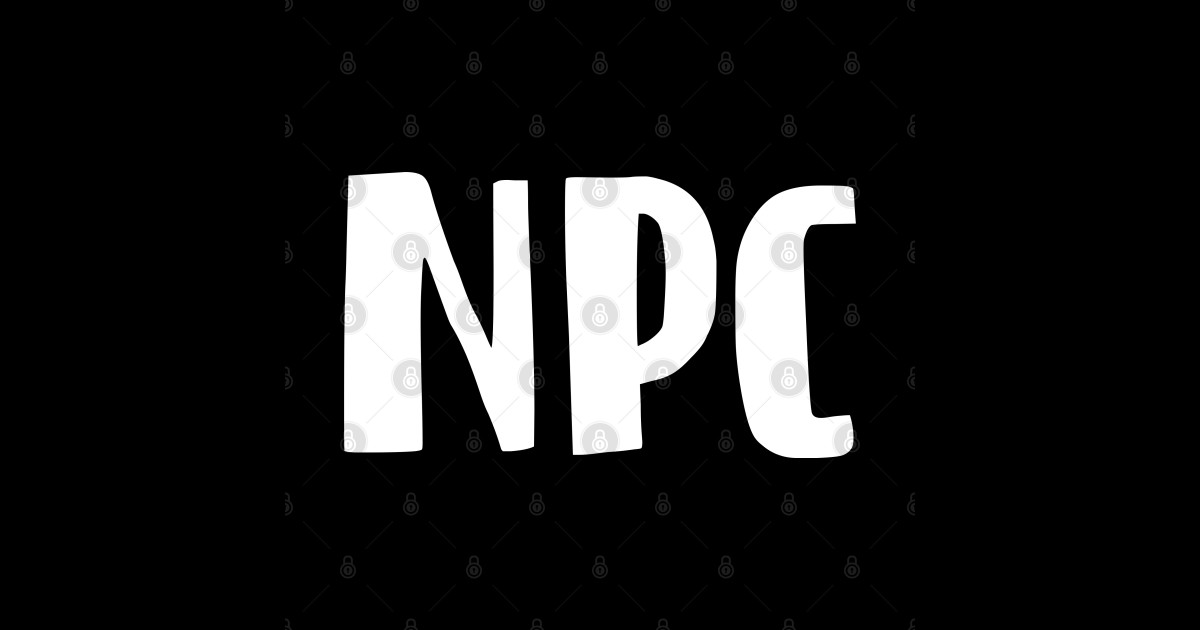 NPC - Slang - Sticker | TeePublic
