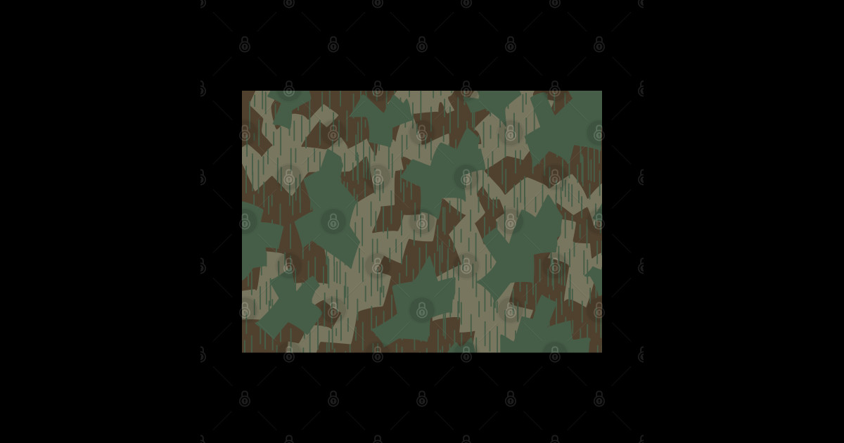 splittermuster, ww2 camouflage pattern. - German Camo - Posters and Art ...