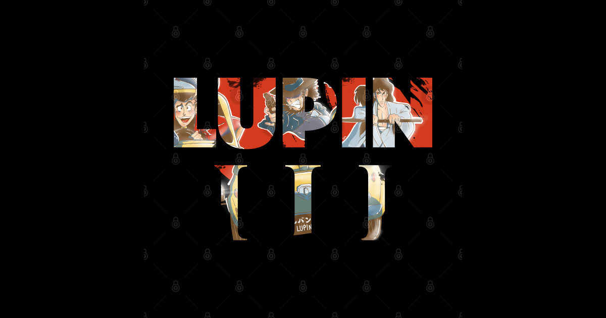 Lupin III - Lupin - Sticker | TeePublic