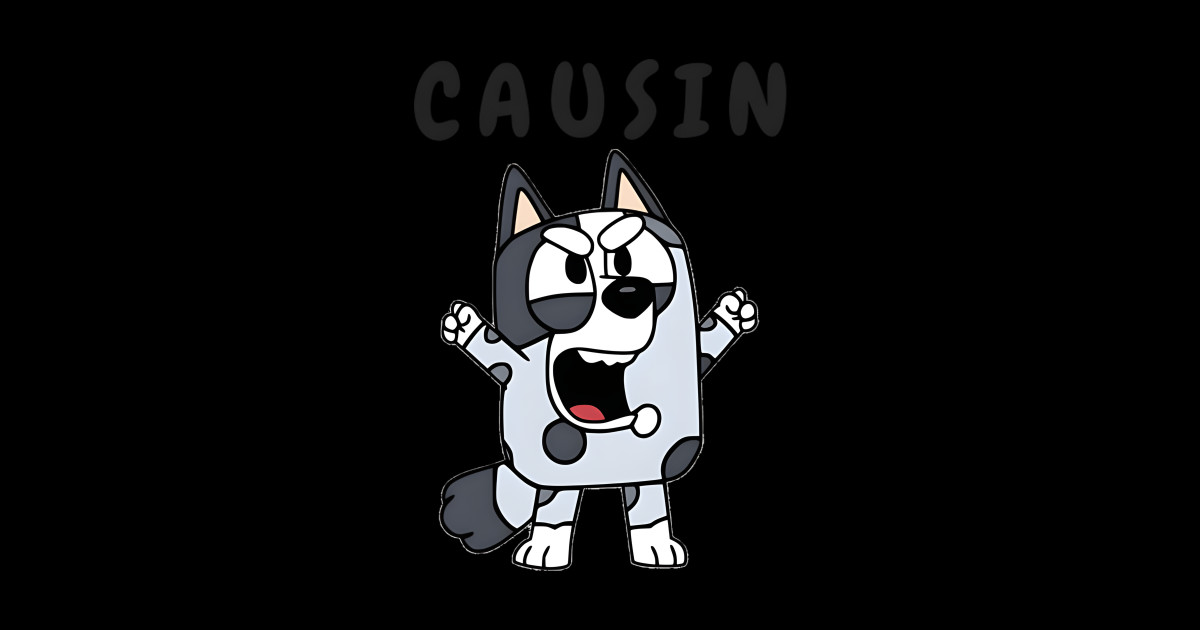 Bluey Muffin Causin - Bluey Muffin Causin - Posters and Art Prints ...