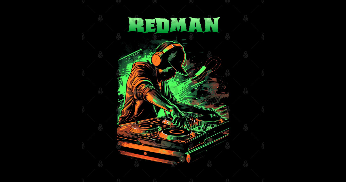 REDMAN RAPPER - Redman Rapper - Sticker | TeePublic