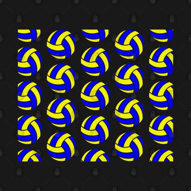 Volleyball Pattern - Volleyball - T-Shirt | TeePublic