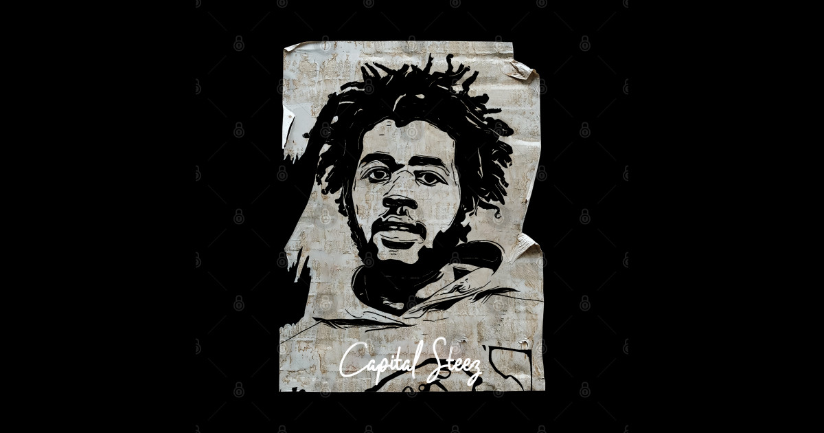 Capital Steez 80s Vintage Old Poster - Capital Steez - Sticker | TeePublic