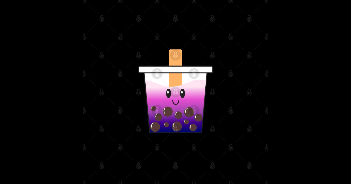 But First, Boba - Cute Galaxy Boba Bubble Tea - Boba - Sticker | TeePublic