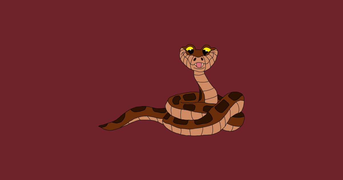 Classic Kaa - Kaa Jungle Book - T-Shirt | TeePublic