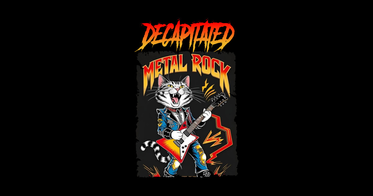 DECAPITATED BAND FAN ART - Decapitated Band Fan Art - Sticker | TeePublic