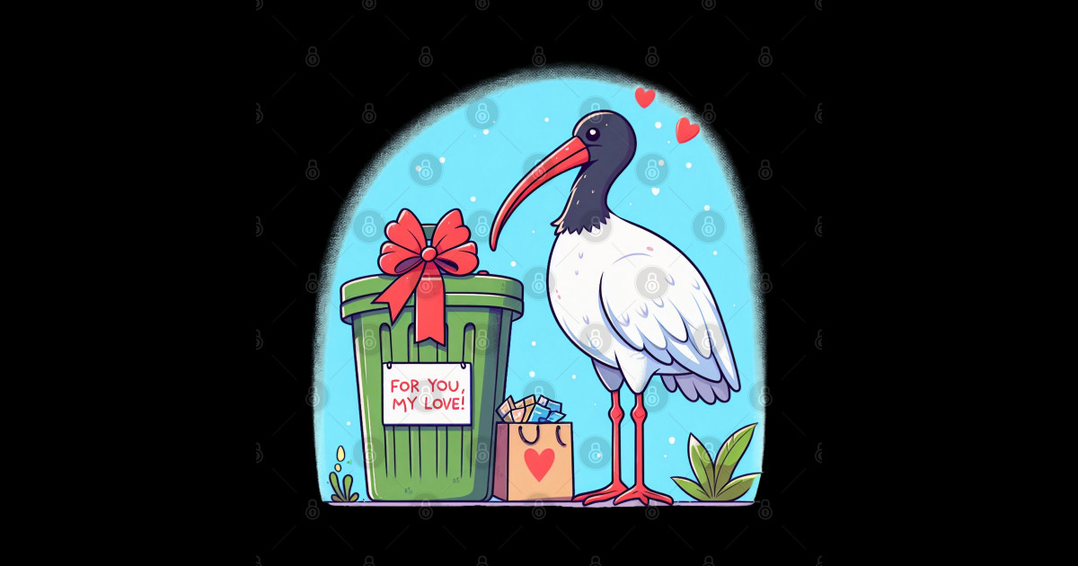 valentine bin chicken - Valentine Bin Chicken - Sticker | TeePublic