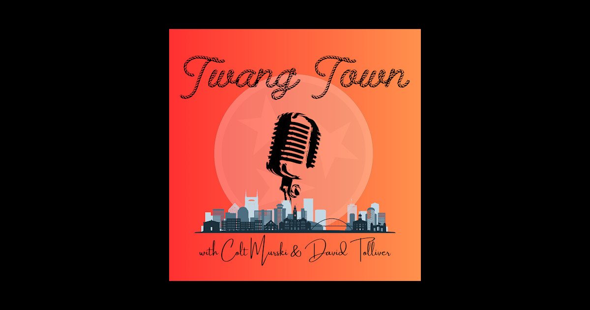 Twang Town Podcast Logo - Twang Town - Sticker | TeePublic