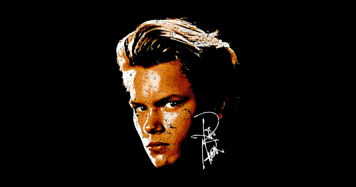 River Phoenix Face 90S - River Phoenix - Sticker | TeePublic