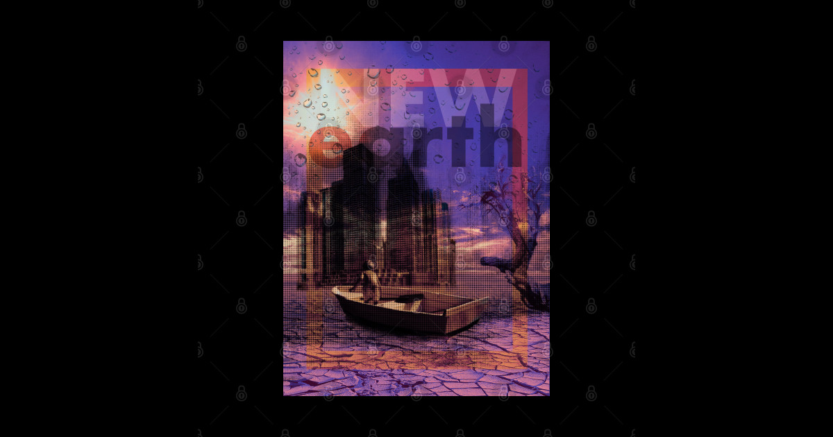 New earth - New Esrth - Sticker | TeePublic