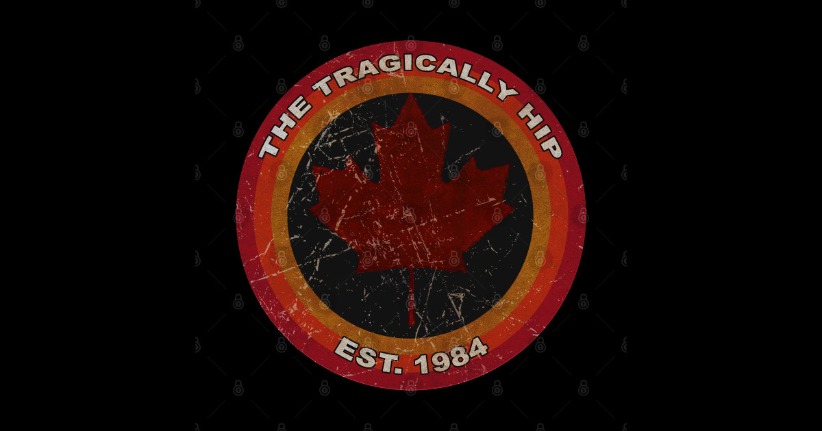 Vintage The Tragically Hip - Tragically Hip Vintage - Sticker | TeePublic