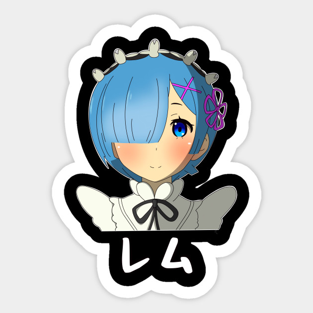 Re:Zero Rem - Rem - Sticker | TeePublic
