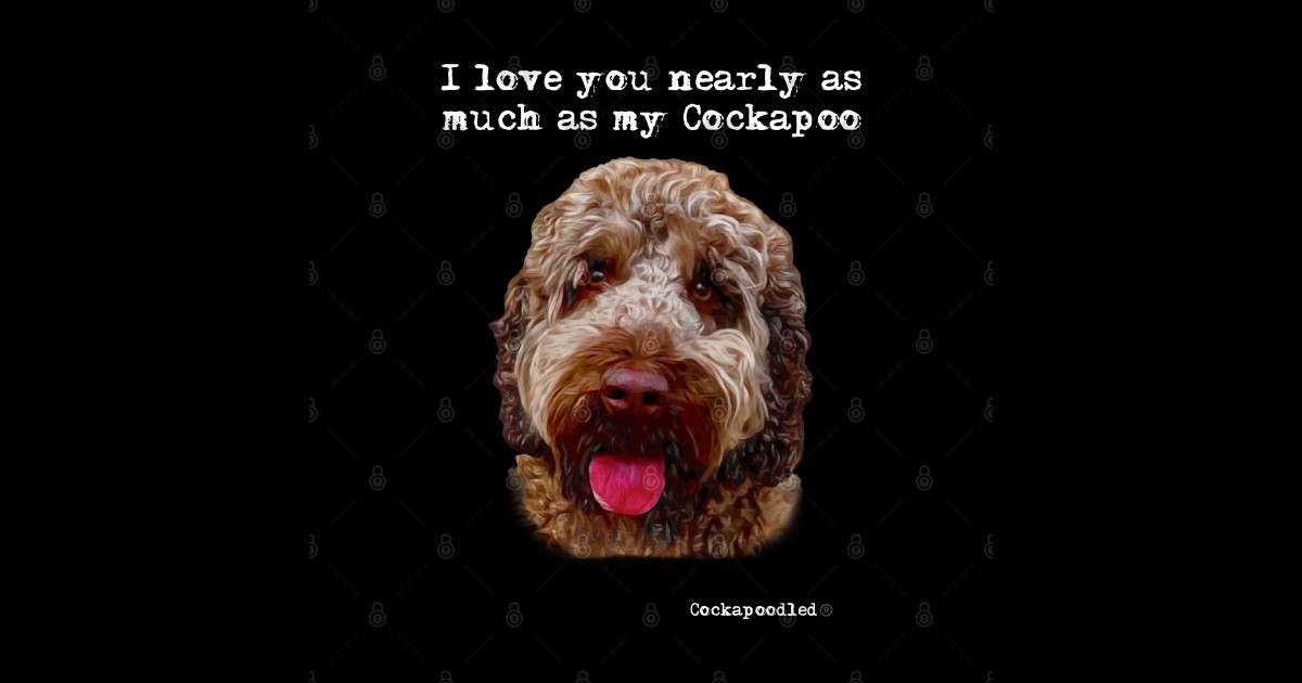 Cockapoo Love - Cockapoo - Sticker | TeePublic