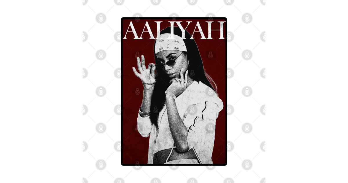 Aaliyah art drawing - Aaliyah - T-Shirt | TeePublic