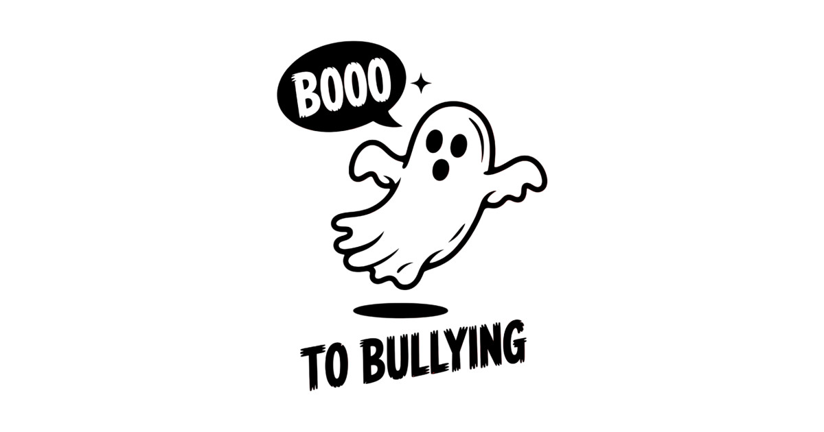 Boo To Bullying Ghost Orange Anti Bully Unity Day - Unity Day - T-Shirt ...