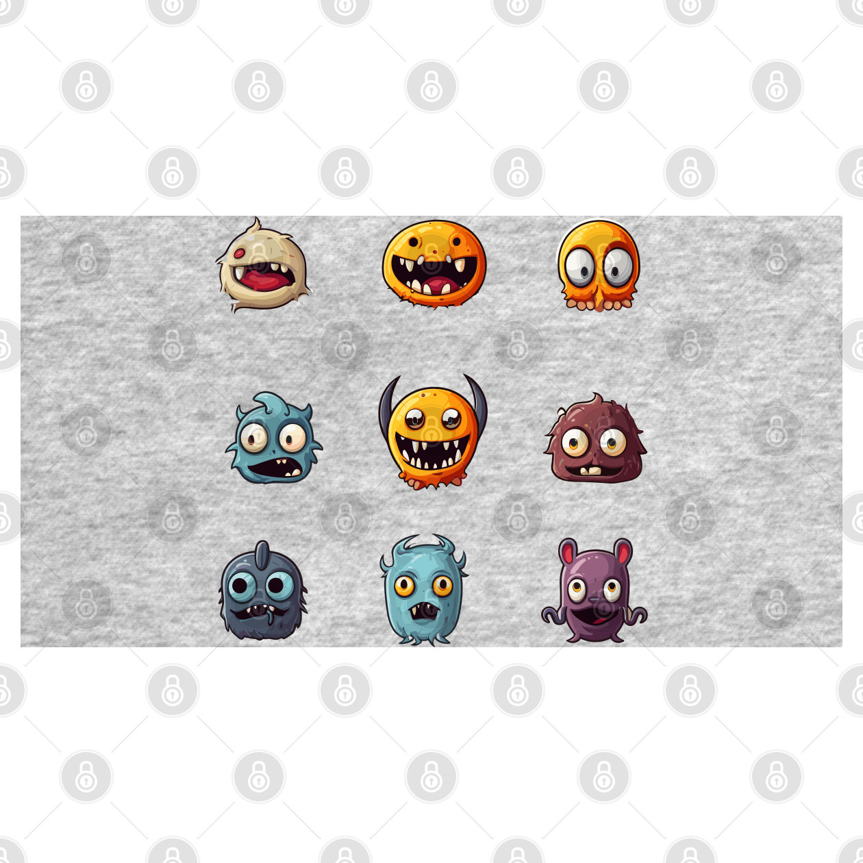 Goofy Spooky Halloween Ghoul Faces - Goofy Spooky Halloween Ghoul Faces ...