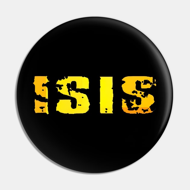 Isis - Band Logo - Isis Band Logo - Pin | TeePublic