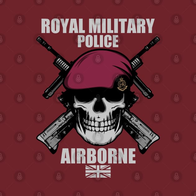 Royal Military Police Airborne - British Rmp Paratrooper - T-Shirt ...