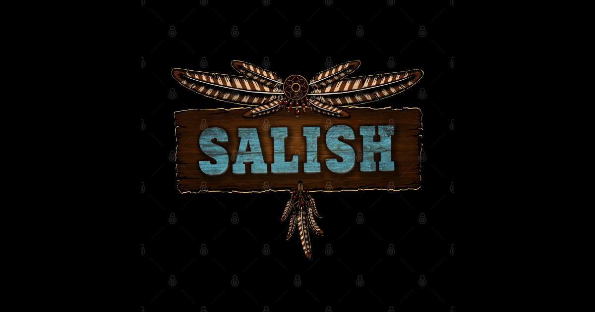 Salish People - Salish - Sticker | TeePublic