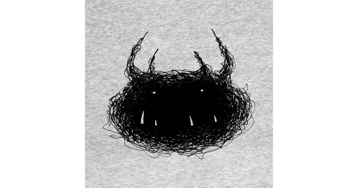 Scribble Monster - Monster - T-Shirt | TeePublic