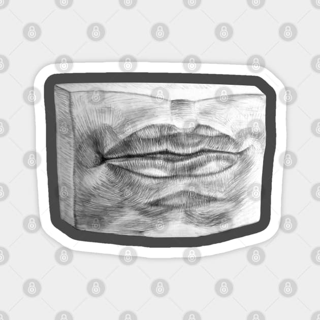 lips drawing printable