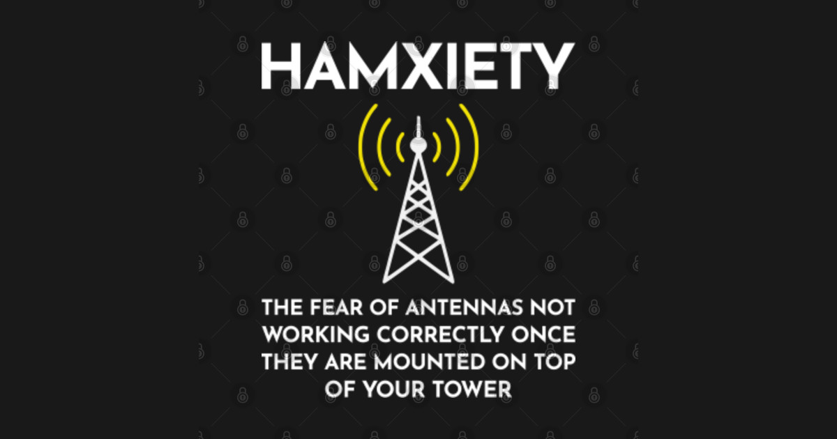 Amateur Ham Radio Operator Funny Sayings Humour - Ham Radio - Sticker ...