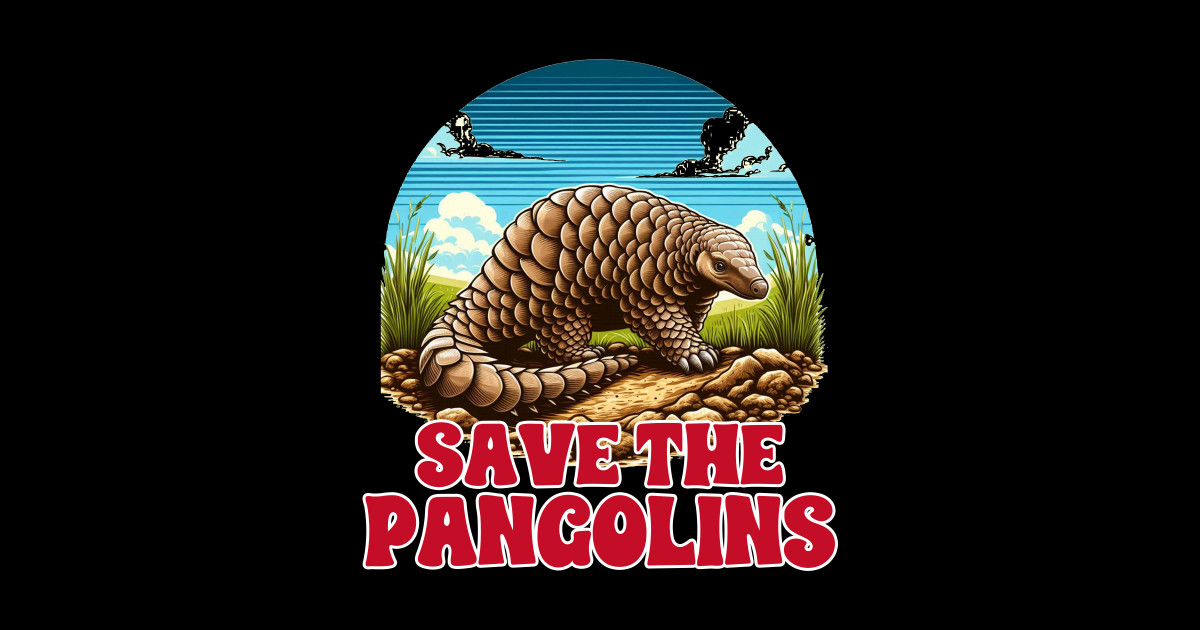 Pangolin Lover Zoologist Pangolin Save The Pangolins - Pangolin Lover - Posters and Art Prints ...