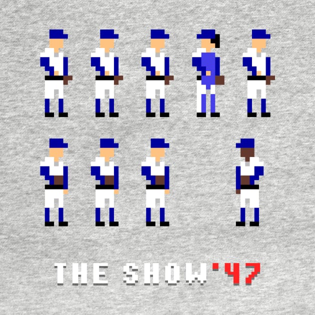 8-BIT COLOR BARRIER - Baseball - T-Shirt | TeePublic