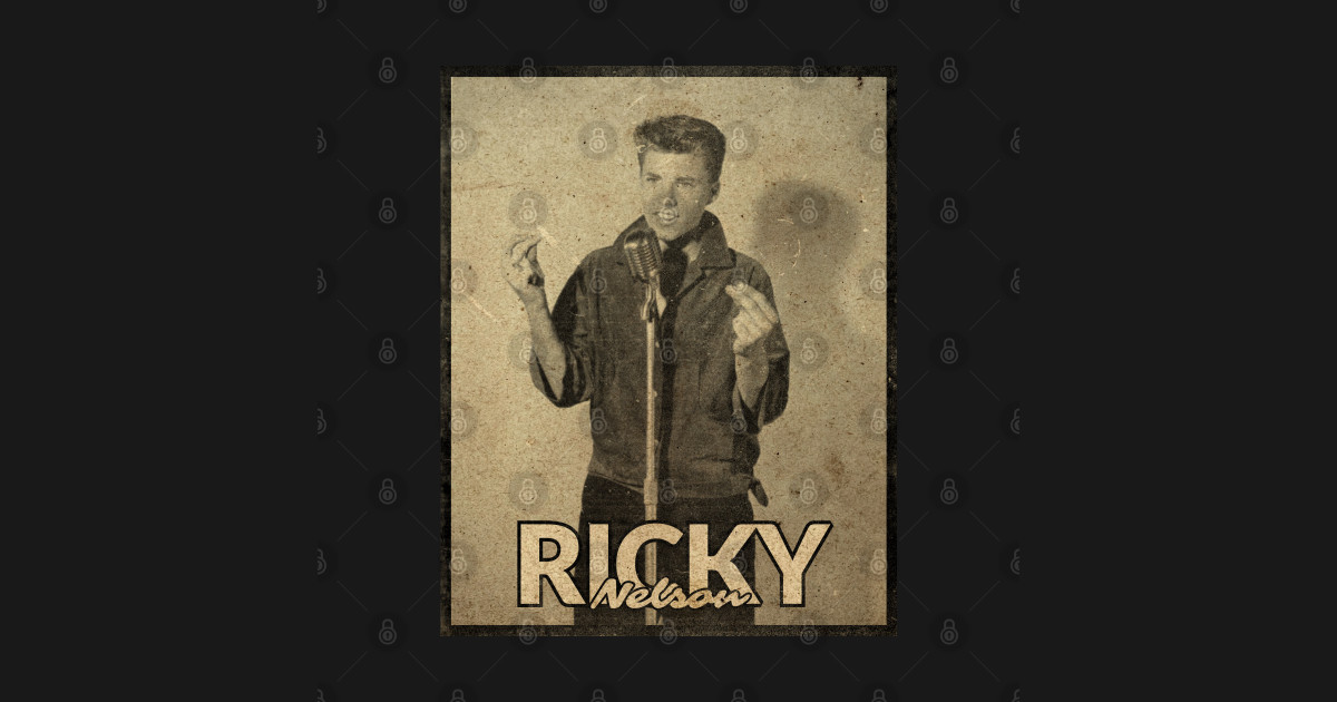Ricky Nelson / Classic Style - Ricky Nelson - T-Shirt | TeePublic