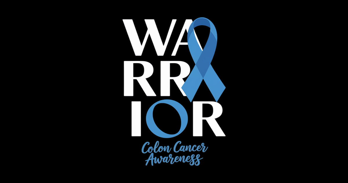 Colorectal Cancer Colon Cancer Blue Ribbon - Colorectal Cancer Colon ...