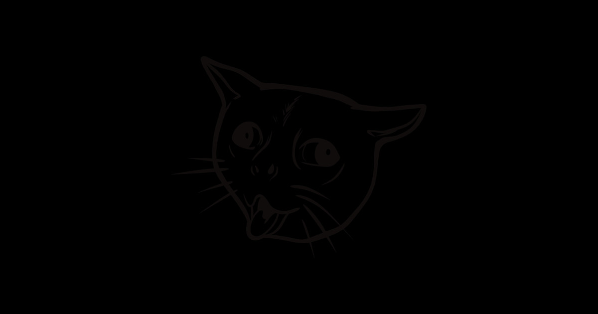 Coughing Cat Meme - Cat Memes - Sticker | TeePublic
