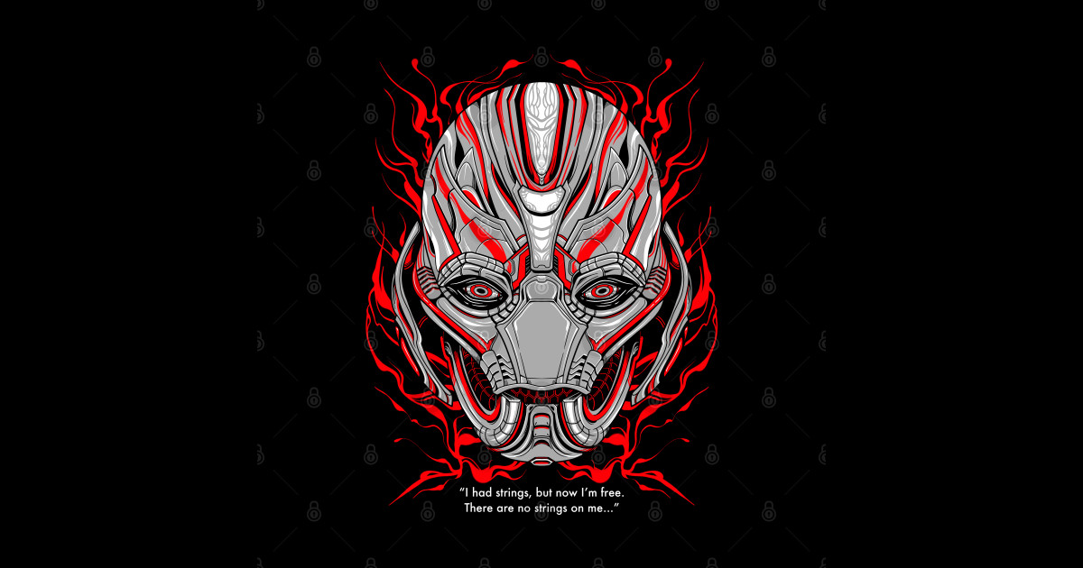 ultron - Ultron - Sticker | TeePublic