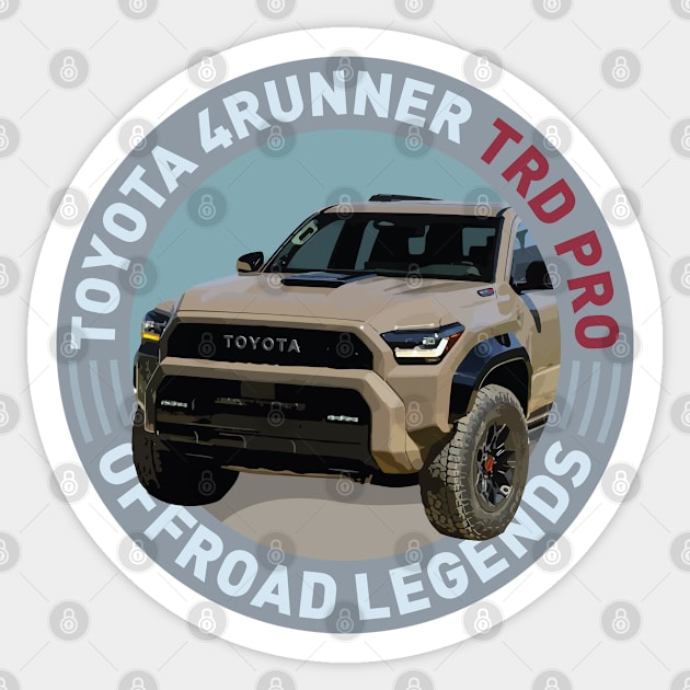4x4 Offroad Legends: Toyota 4Runner N380 TRD Pro - 4runner - Sticker ...