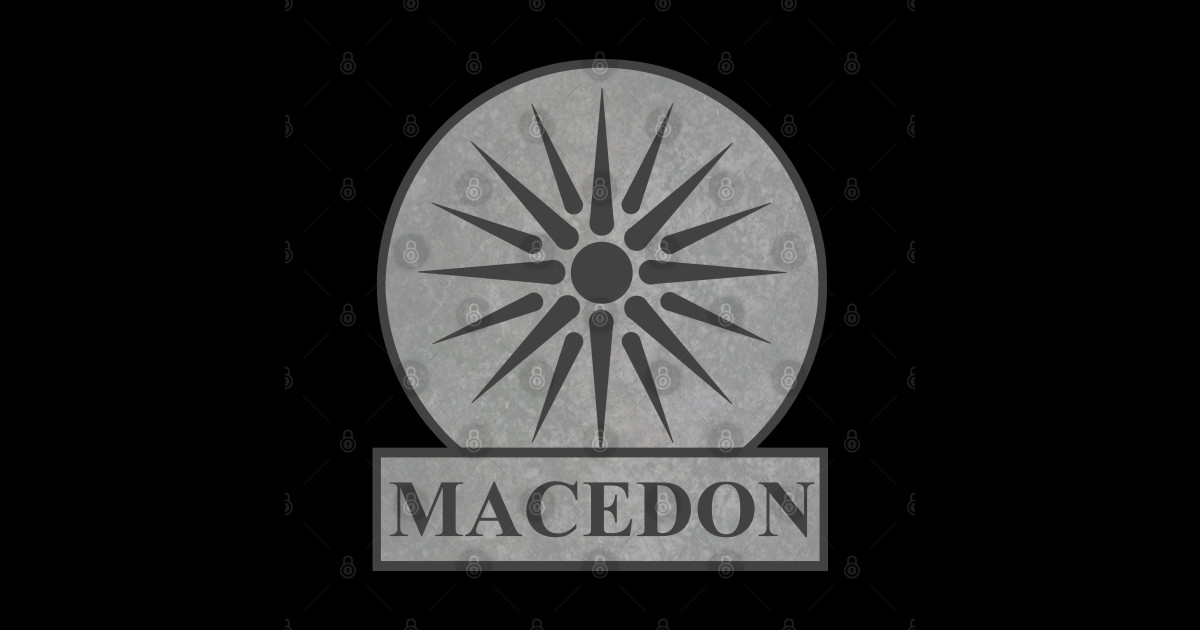 Macedon Symbol of Ancient Macedonia - Macedon - Sticker | TeePublic