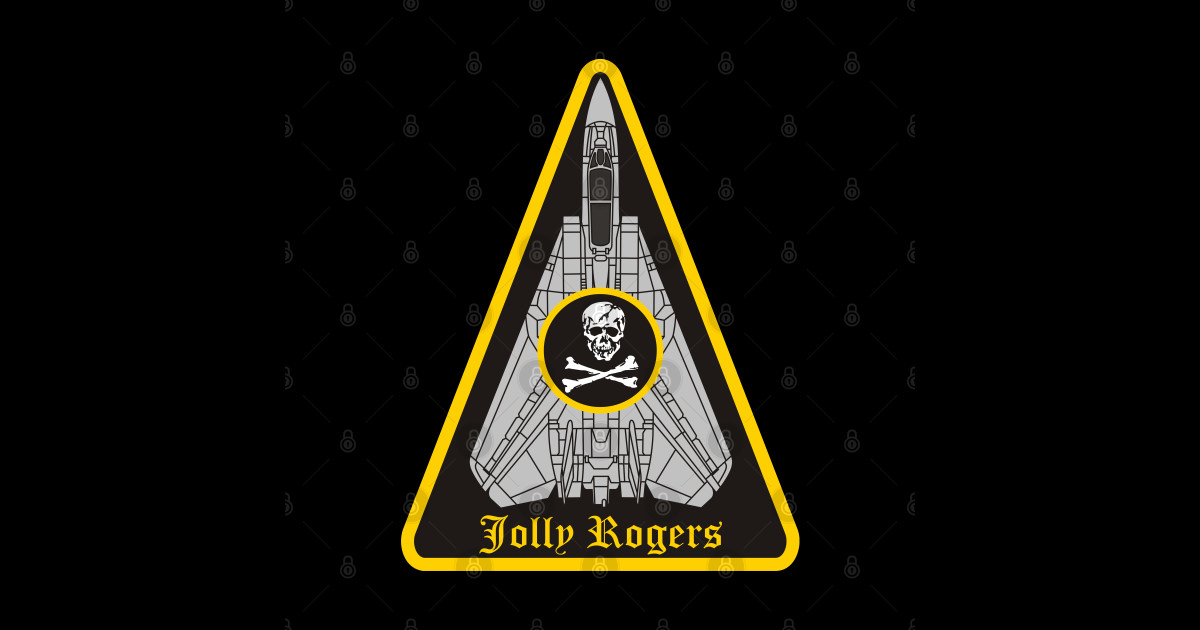 F14 Tomcat - VF84 Jolly Rogers - F 14 Tomcat - Sticker | TeePublic