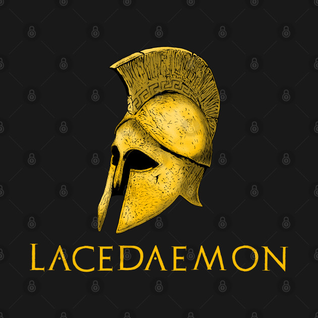 Lacedaemon Sparta Ancient Greek Antiquity History - Sparta - T-Shirt ...