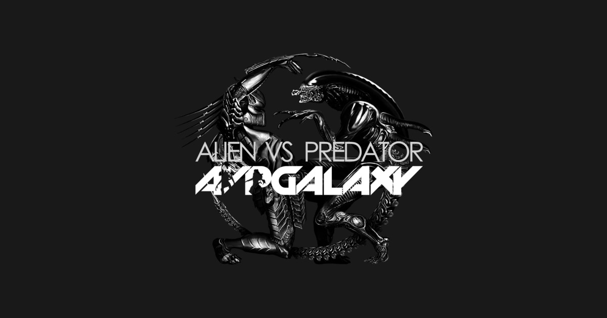 AvPGalaxy Circular Logo - Alien Vs Predator - T-Shirt | TeePublic