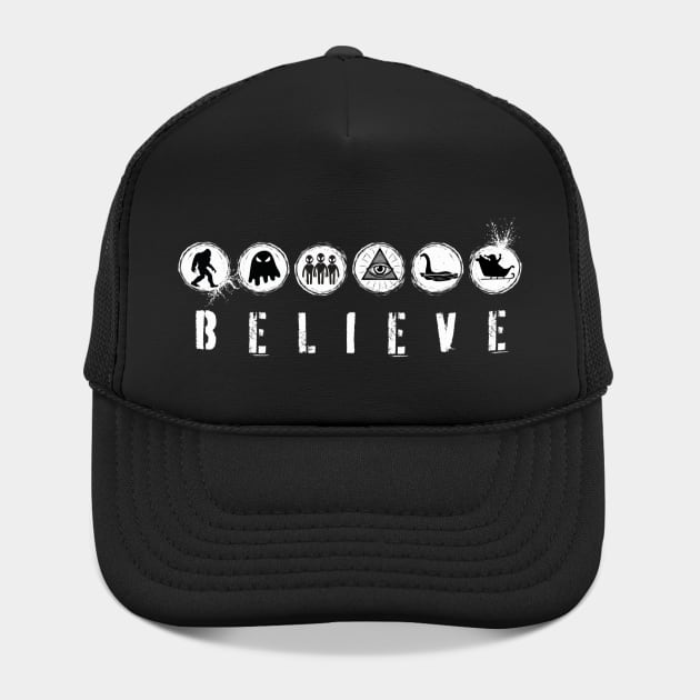 Believe - Conspiracy Theories - Hat | TeePublic