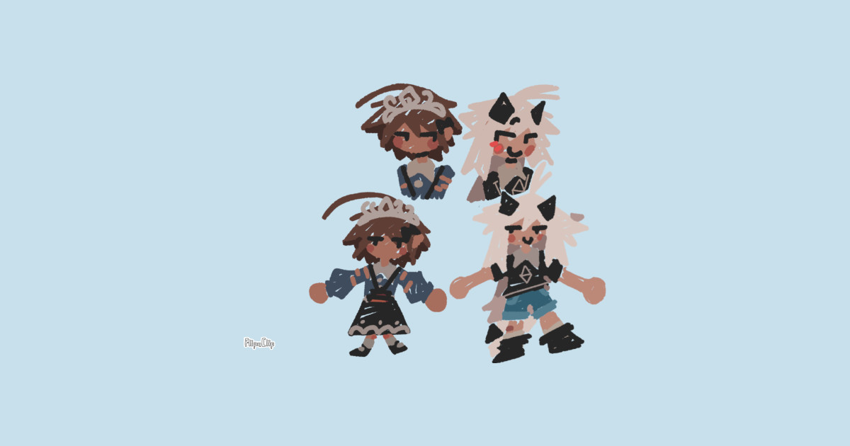 FPE Doodle Art - Fpe Characters - T-Shirt | TeePublic