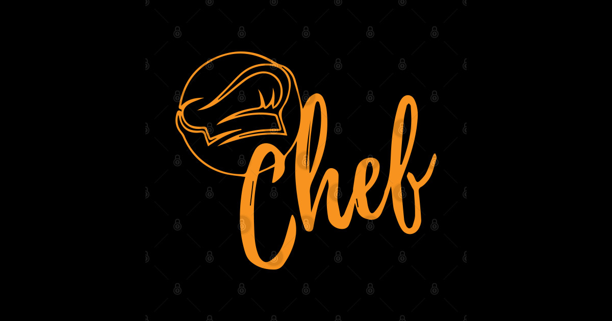 chef hat - Chef Hat Spatula And Rolling - Sticker | TeePublic