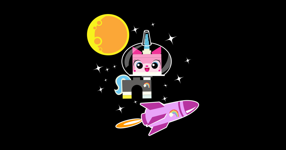Unikitty in Space - Unikitty - T-Shirt | TeePublic