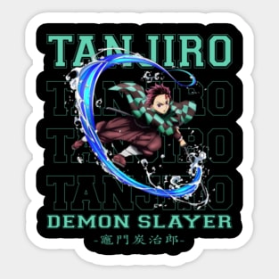 Tanjiro Kamado Manga Panels Stickers for Sale | TeePublic
