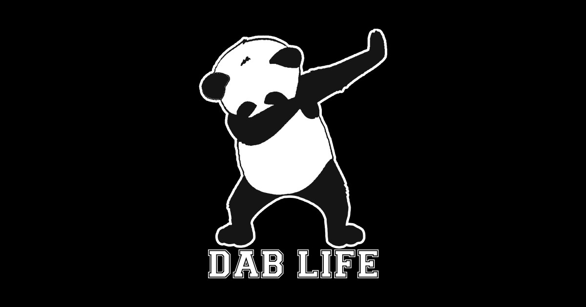 Panda Dab Life - Dab - Magnet | TeePublic