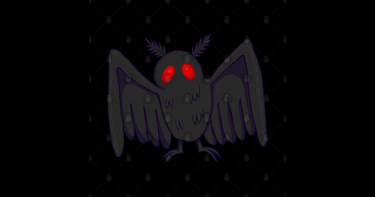 Mothman - Mothman - Sticker | TeePublic