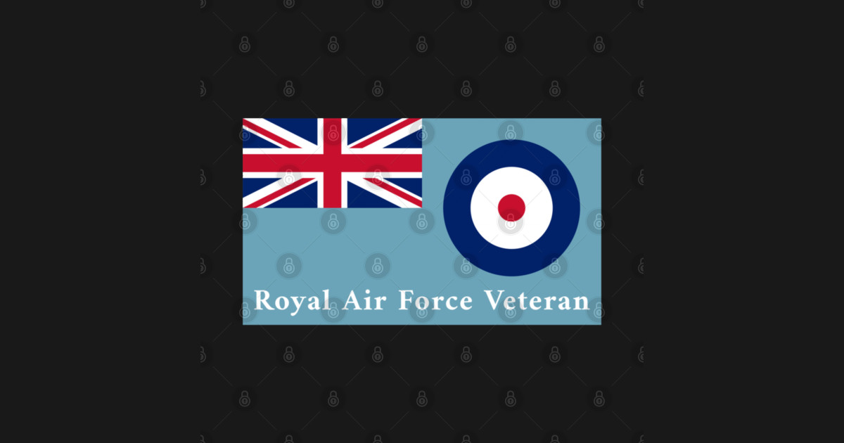 Royal Air Force Veteran - Royal Air Force Veteran - T-Shirt | TeePublic