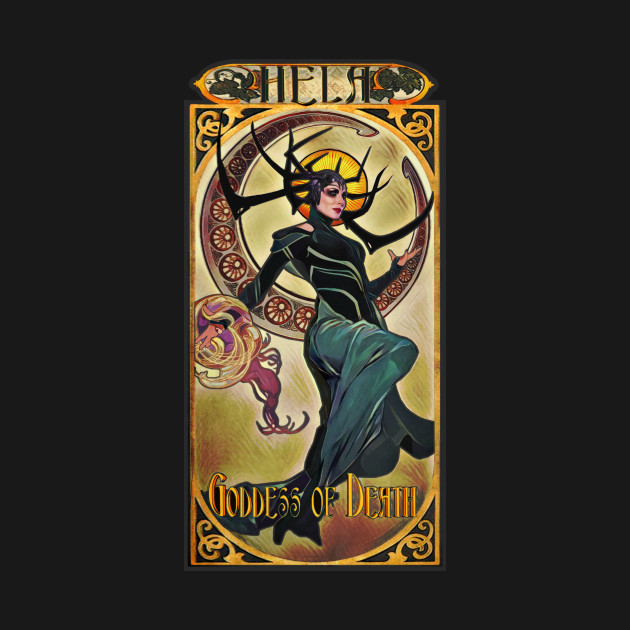 Hela Goddess Of Death Hela Thor Ragnarok T Shirt Teepublic