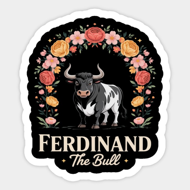 Ferdinand the Bull - Ferdinand The Bull - Sticker | TeePublic