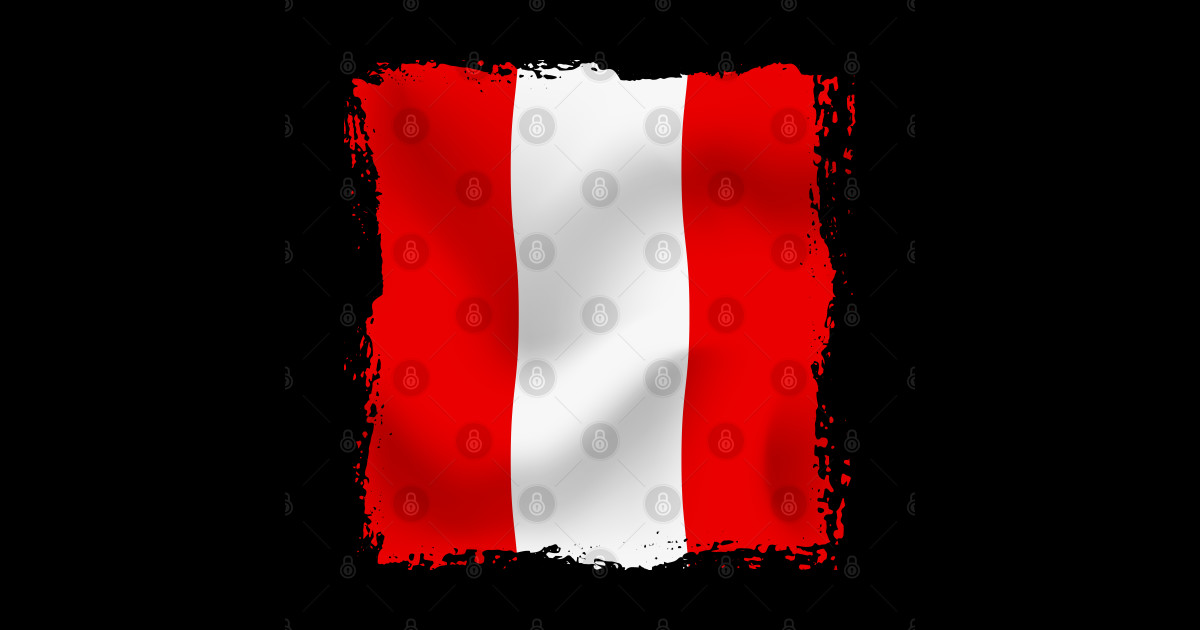 Peru artwork - Peru Flag - Sticker | TeePublic
