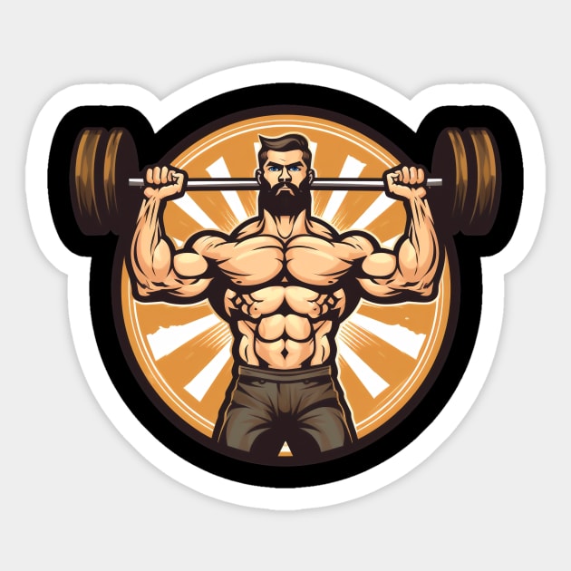 Bodybuilder - Bodybuilder - Sticker | TeePublic